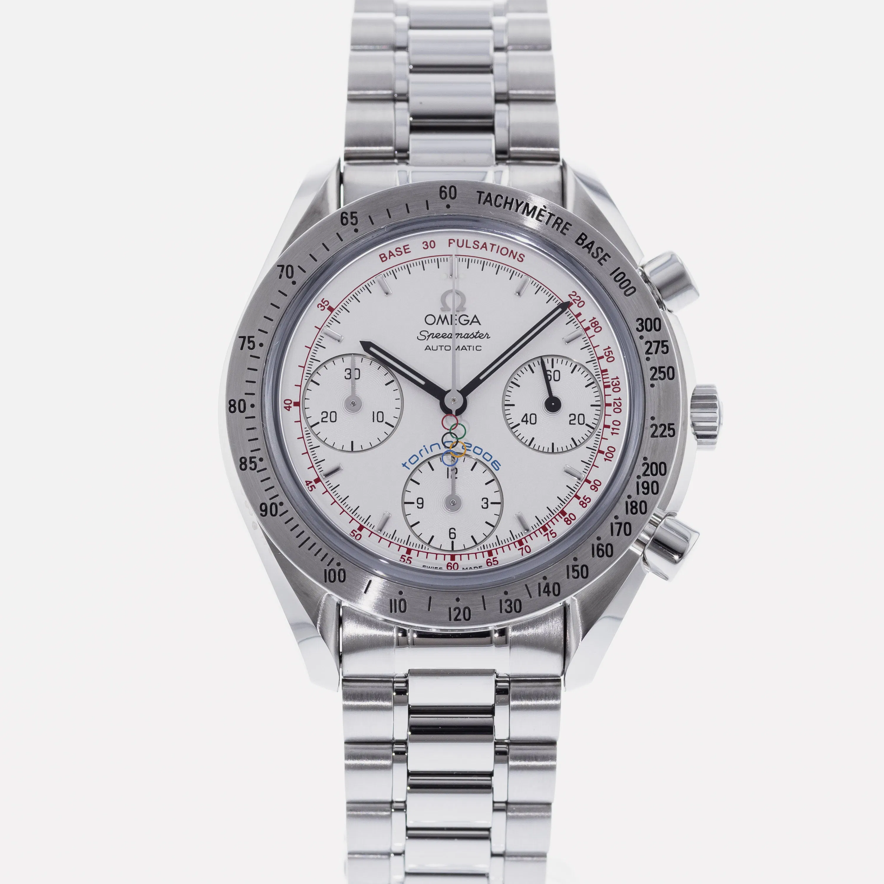 OMEGA Speedmaster Reduced Olympic Games Collection Torino 2006 Limited ...
