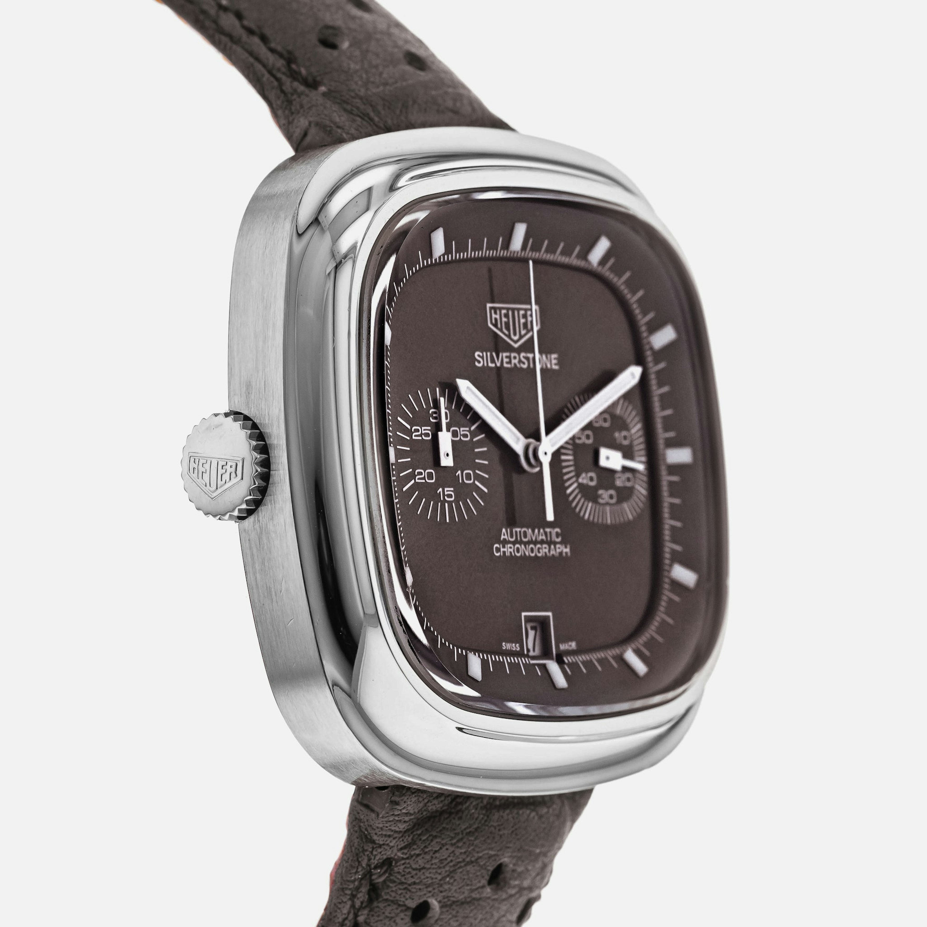 TAG Heuer Silverstone Automatic Chronograph Limited Edition With Brown ...